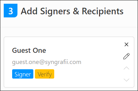 How To Set Up a Signing with Identity Verification – Syngrafii