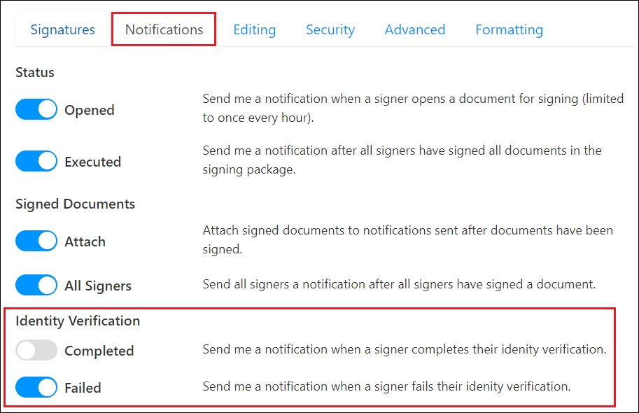 How To Set Up a Signing with Identity Verification – Syngrafii