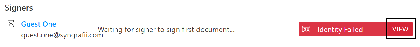 How To Set Up a Signing with Identity Verification – Syngrafii