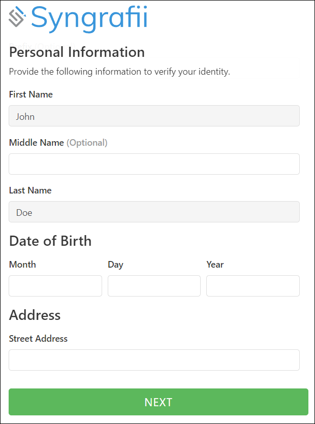 How To Complete Identity Verification – Syngrafii