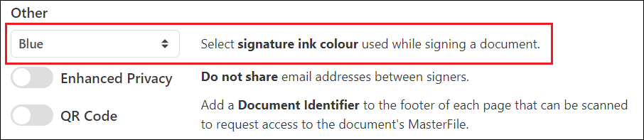 How to Change the Colour of Ink Signatures and Text Fields – Syngrafii