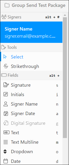 How To Create a Group Send Signing Package – Syngrafii