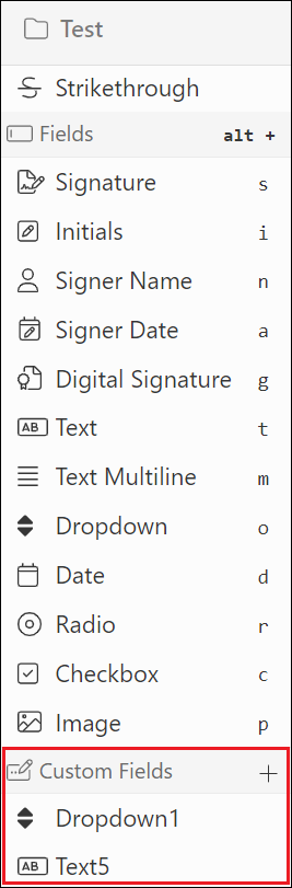 How to Add Custom Fields to Documents – Syngrafii