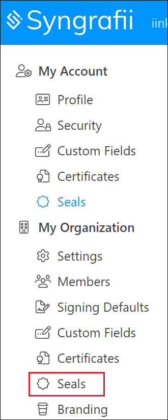 How To Add an iinked Seal™ – Syngrafii