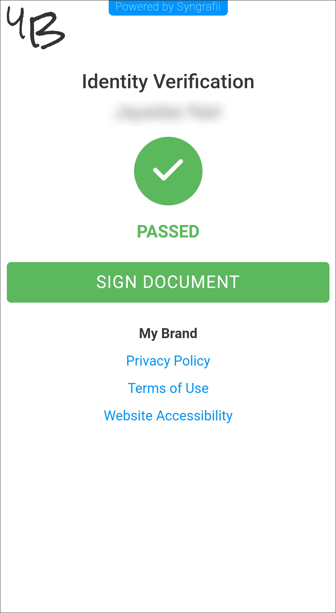 How To Complete Identity Verification – Syngrafii