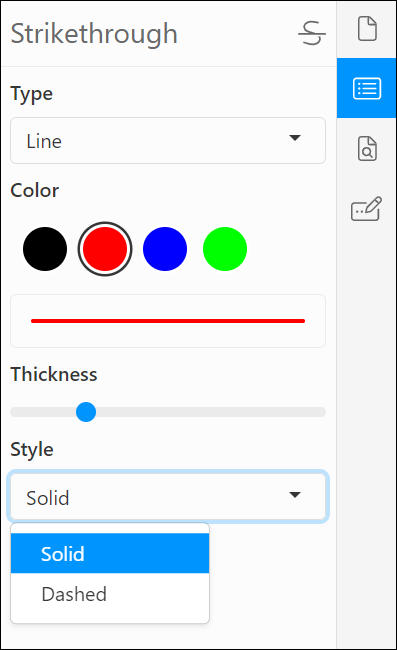 How To Add a Strikethrough to a Specific Text/Paragraph in a Document ...