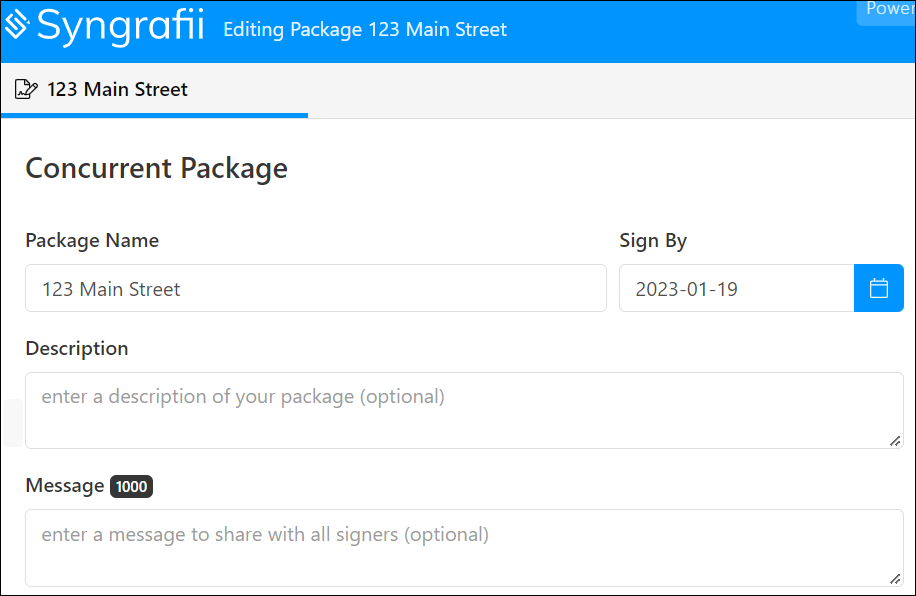 How to Create a Package with Auto Templates – Syngrafii