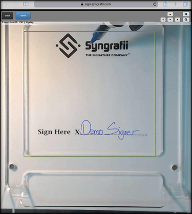 How To Sign on a Tablet – Syngrafii