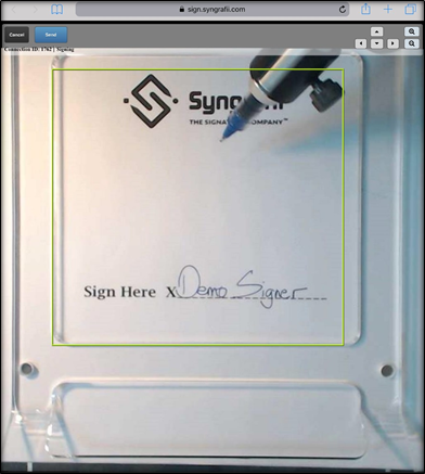 How To Sign on a Tablet – Syngrafii