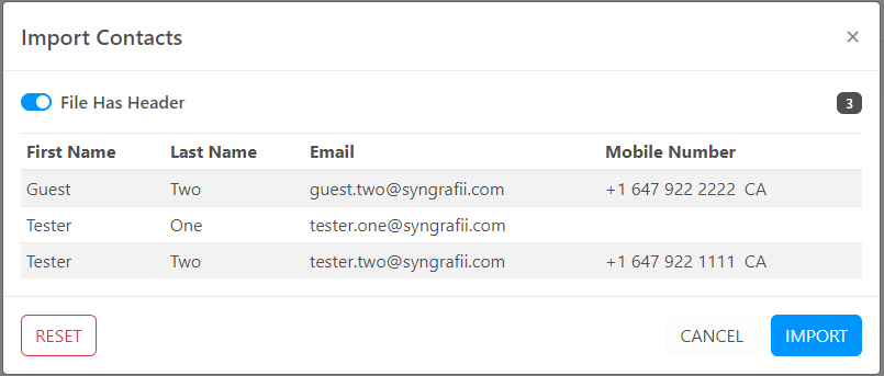 How To Import Contacts to your Contact List – Syngrafii