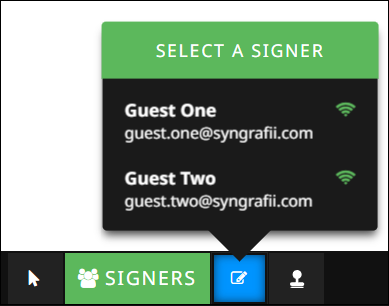 How To Add Signature Boxes while a VSR™ is in Progress – Syngrafii