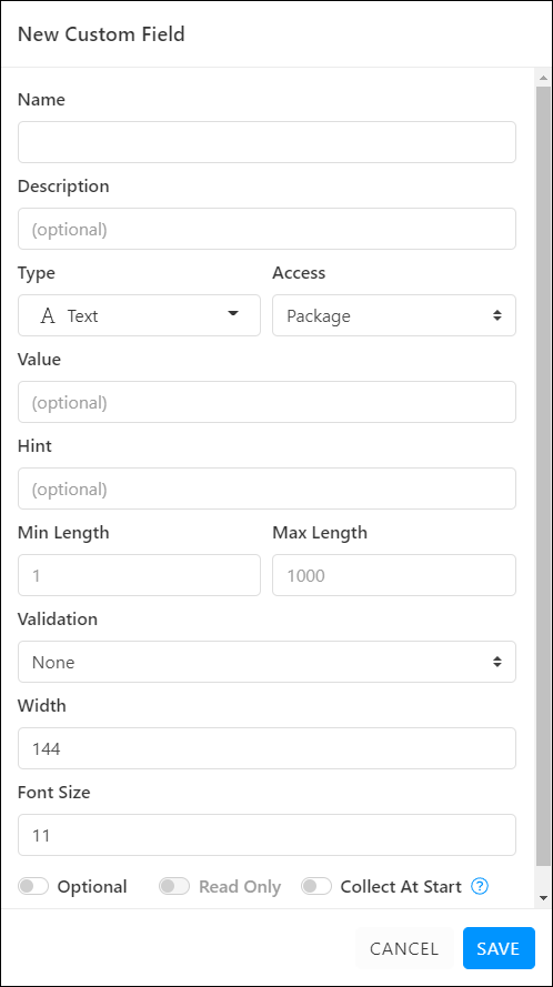 How to Create Custom Template Fields – Syngrafii